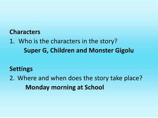 Grade 3 English: Writing a Simple/ Short Story Personal Narrative (Pre ...