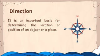 Directions and Location for Grade 3 Pupils | PPTX