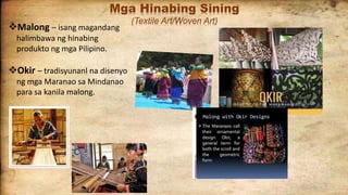 GRADE 3- ARALIN 18- Mga Katutugong Sining.pptx