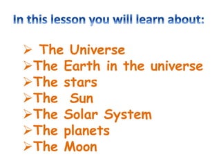 Grade 3 - L1-The Earth in the Universe.pptx