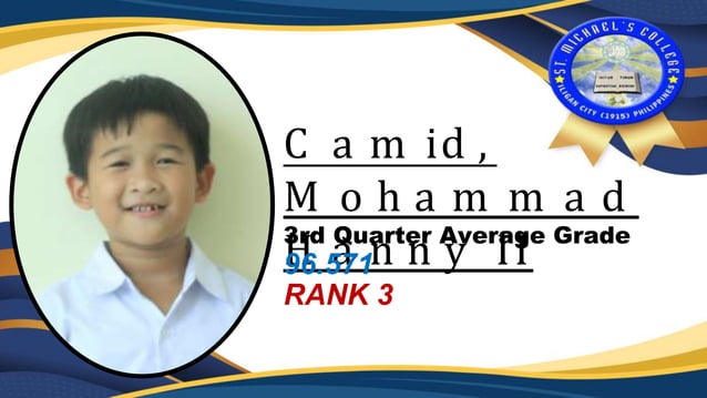 Grade 3- THIRD QUARTER hCONVOCATION.pptx