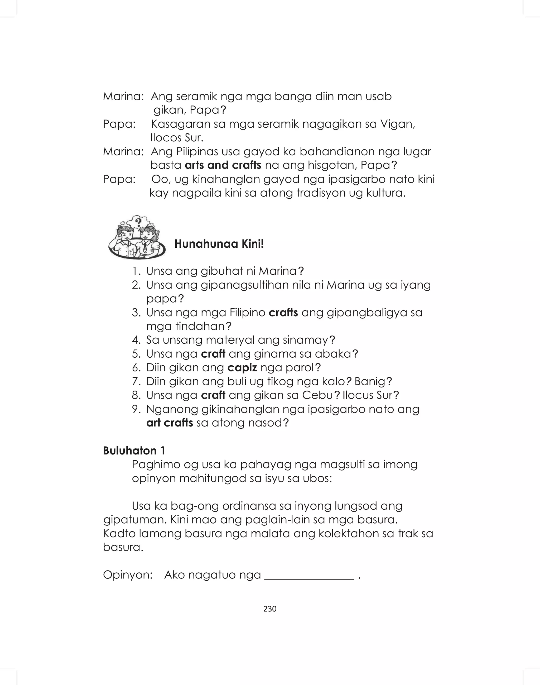 K TO 12 GRADE 3 LEARNER’S MATERIAL IN MTB-MLE Binisaya (MTB – Quarter 3) | PDF | Education