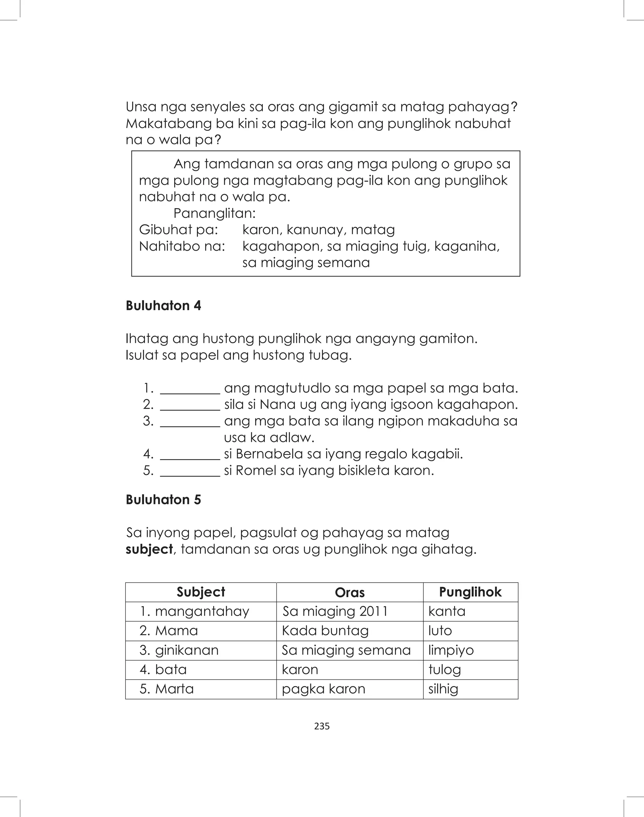 K TO 12 GRADE 3 LEARNER’S MATERIAL IN MTB-MLE Binisaya (MTB – Quarter 3) | PDF | Education
