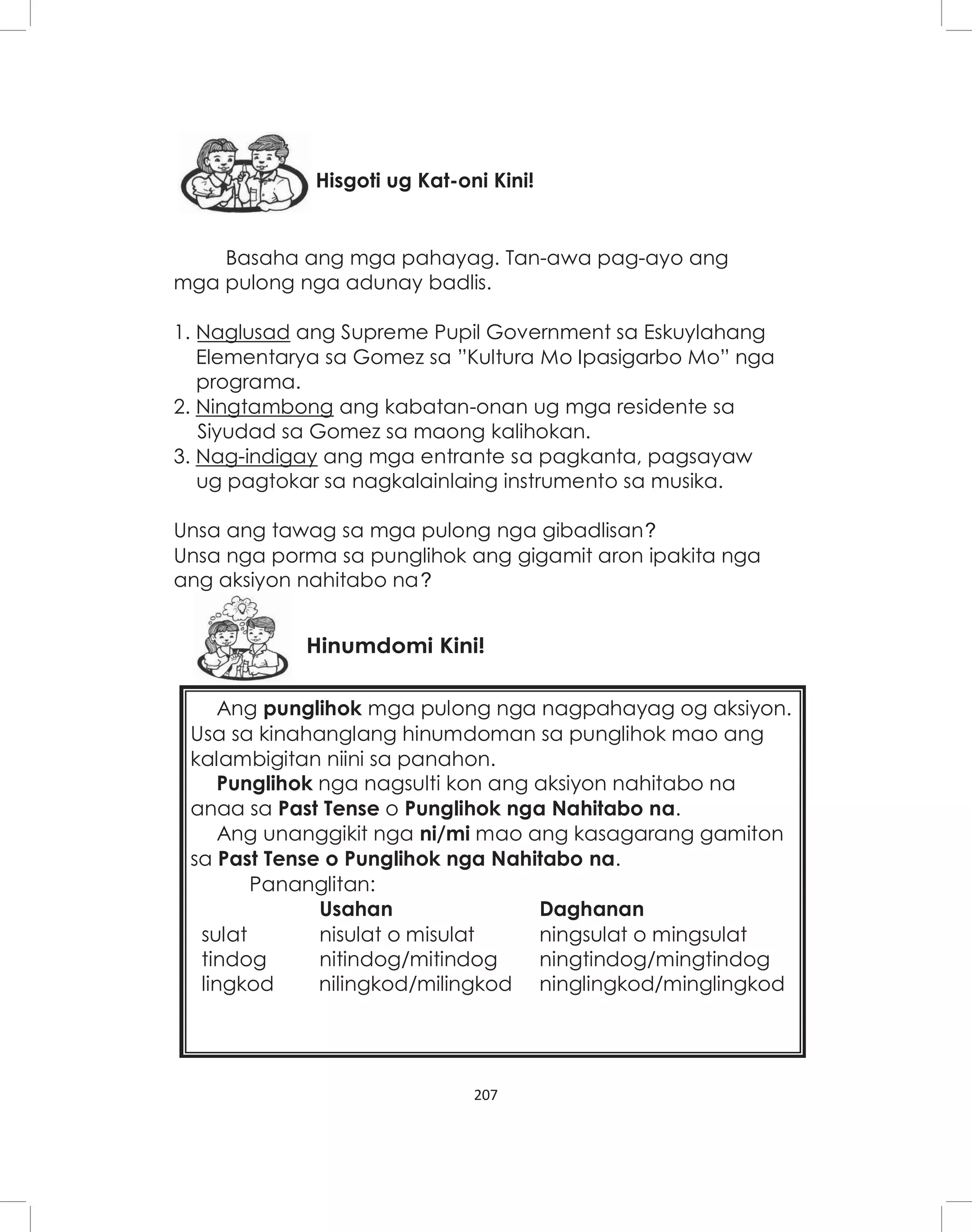 K TO 12 GRADE 3 LEARNER’S MATERIAL IN MTB-MLE Binisaya (MTB – Quarter 3) | PDF