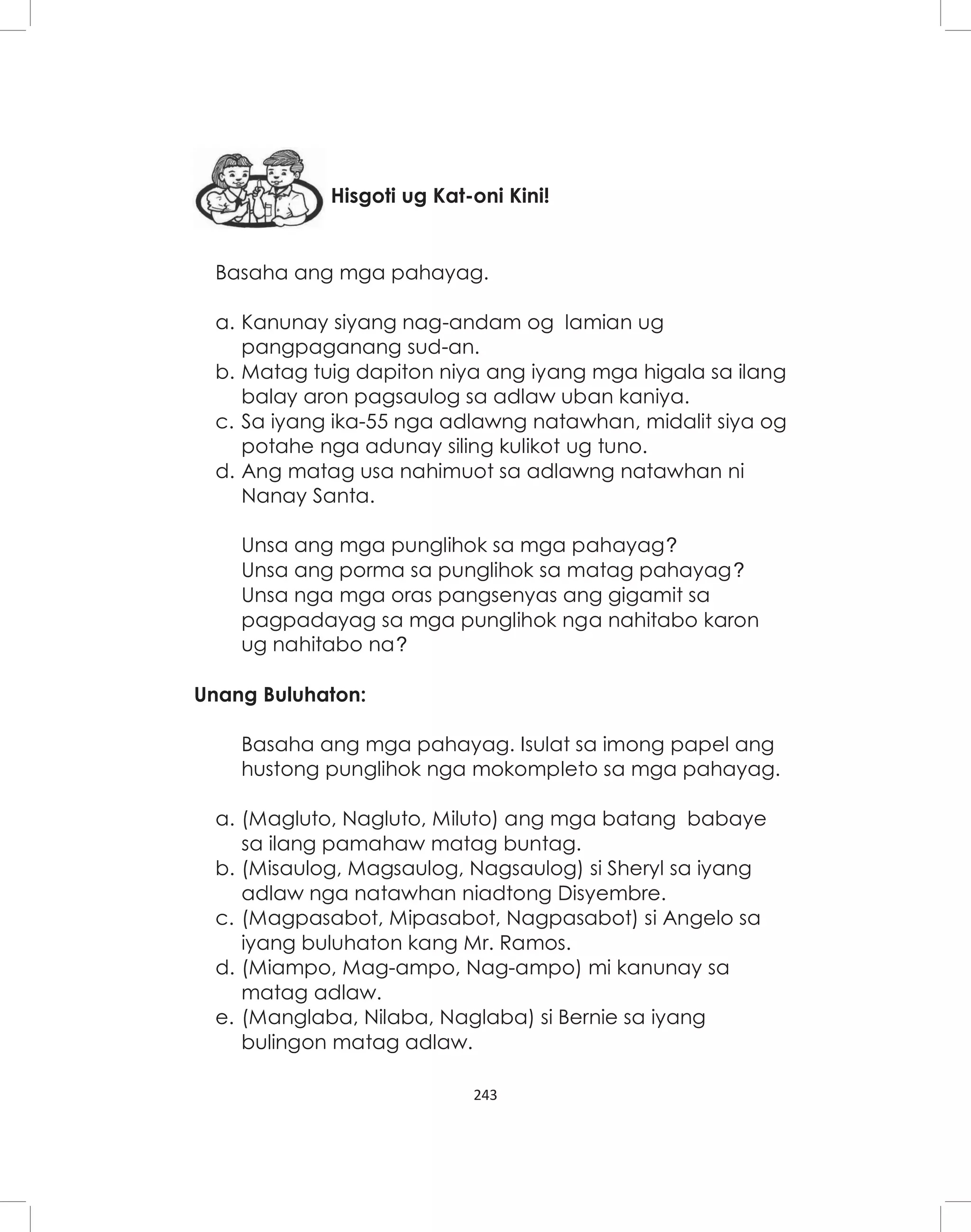 K TO 12 GRADE 3 LEARNER’S MATERIAL IN MTB-MLE Binisaya (MTB – Quarter 3) | PDF | Education