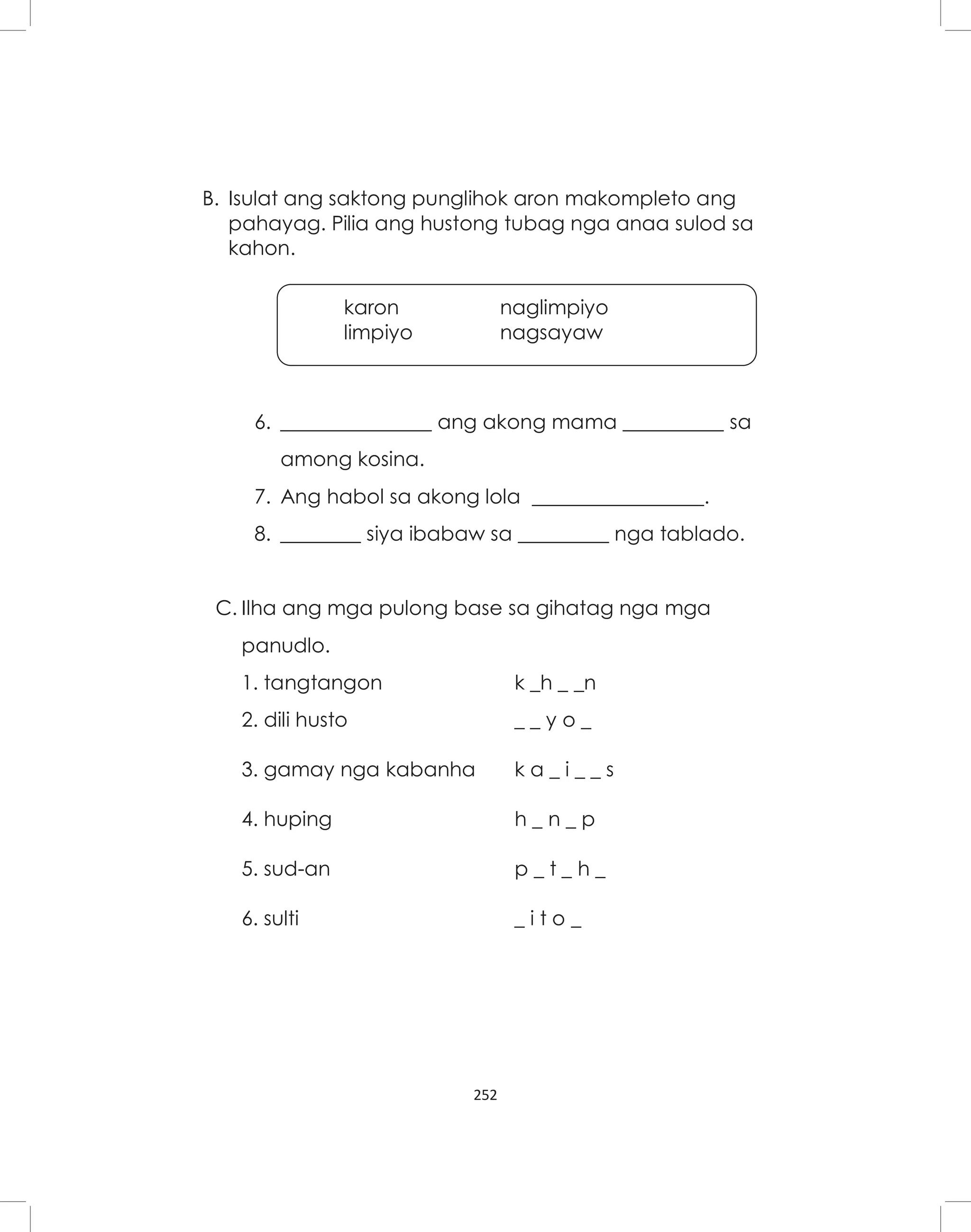 K TO 12 GRADE 3 LEARNER’S MATERIAL IN MTB-MLE Binisaya (MTB – Quarter 3) | PDF | Education