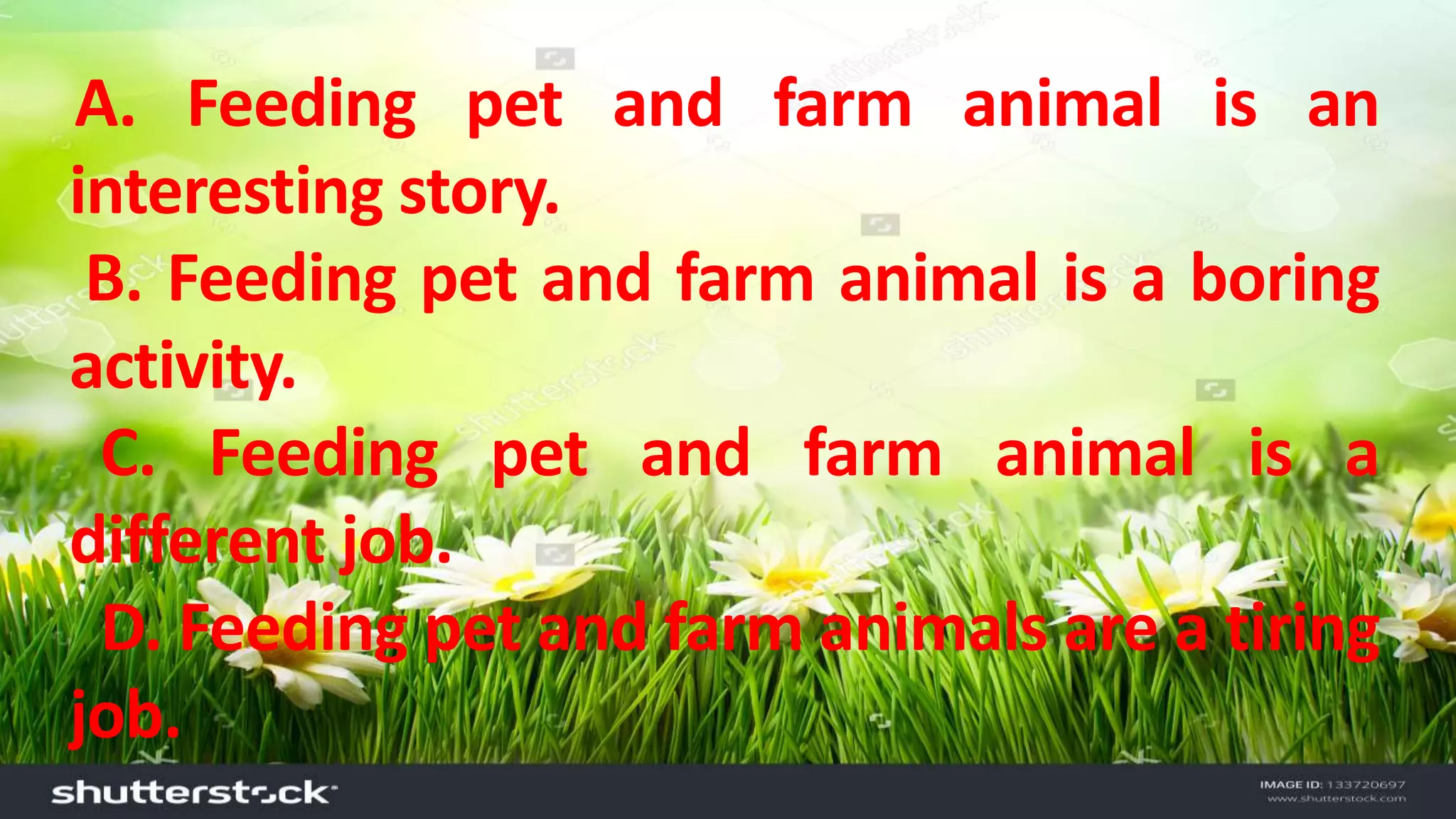 Grade 3 LAPG Reviewer for English Reading (PowerPoint).pptx | Pets