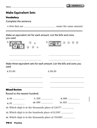 Grade 3 math workbooks | PDF
