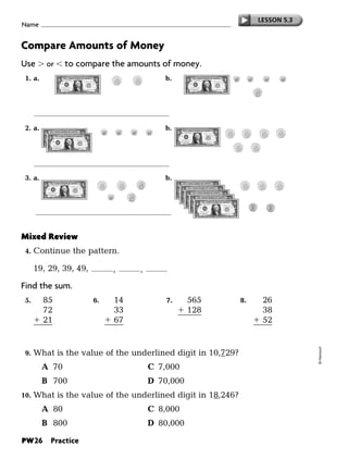 Grade 3 math workbooks | PDF
