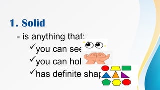 Grade 3 Matter. Solid, liquid and gas are the three states of matter | PPTX