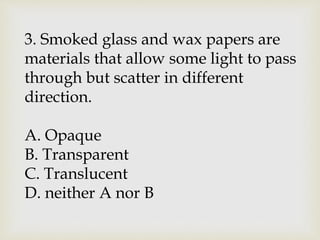 Grade 3 science quiz bee | PPTX