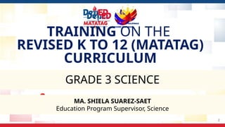 GRADE 3 SCIENCE REVISED CURRICULUM powerpoint presentation | PPTX