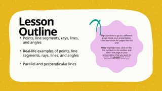 Grade 3 Subsets of Lines and Pairs of Lines.pptx