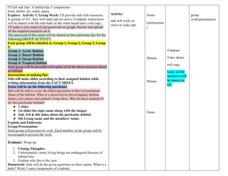 Grade3 Term2 Week5, habitat lesson plans | DOCX | Educational ...