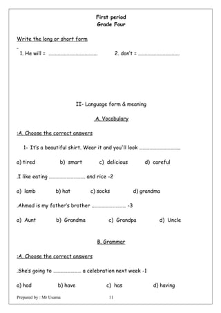 Grade 4 | DOC