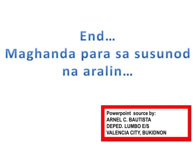 Grade 4 e.p.p. quarter 2 aralin 1-h.e. tungkulin sa sarili | PPTX