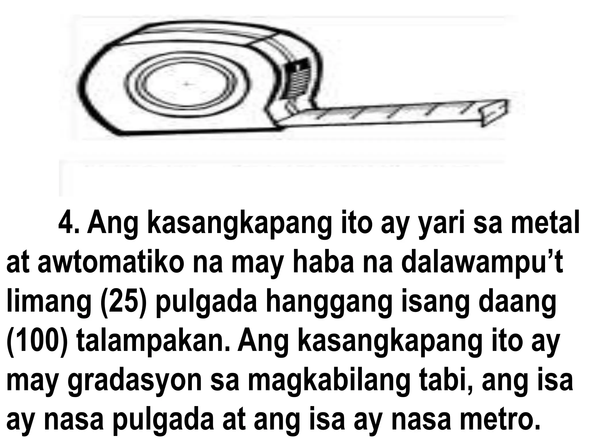 Grade 4 e.p.p. industrial arts quarter 4 aralin 1 - mga kagamitan sa ...