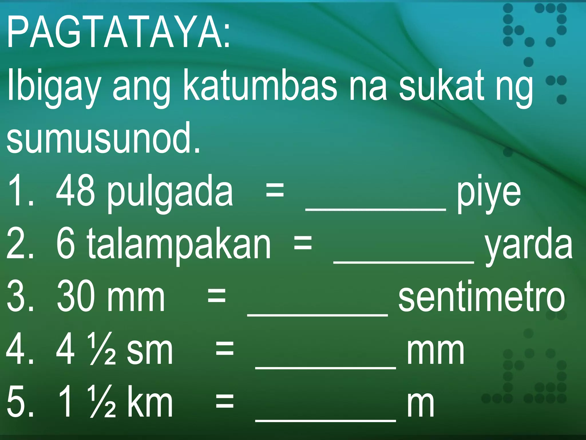 Grade 4 e.p.p. industrial arts quarter 4 aralin 3 - pagsasalin ng ...