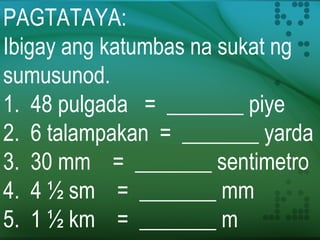 Grade 4 e.p.p. industrial arts quarter 4 aralin 3 - pagsasalin ng ...