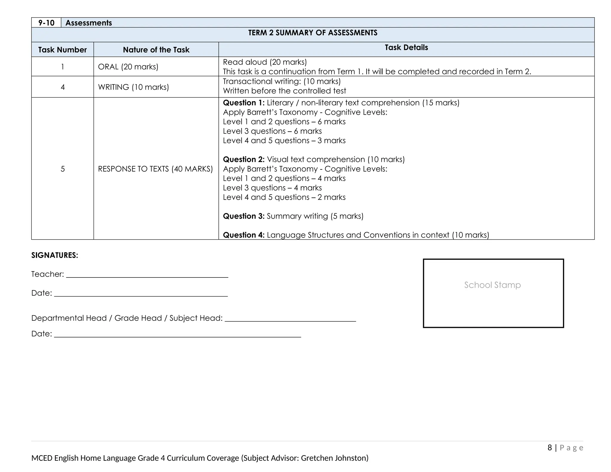Grade 4_EHL_Curriculum Coverage 2023-2024.docx
