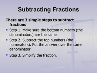 Grade 4 Fractions | PPT