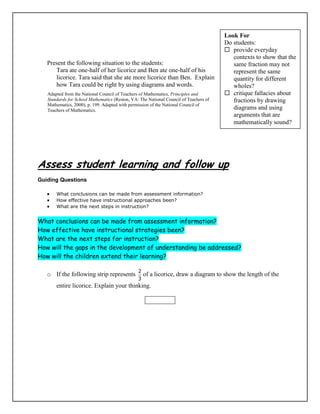 Grade 4 fractions lesson1 | DOCX