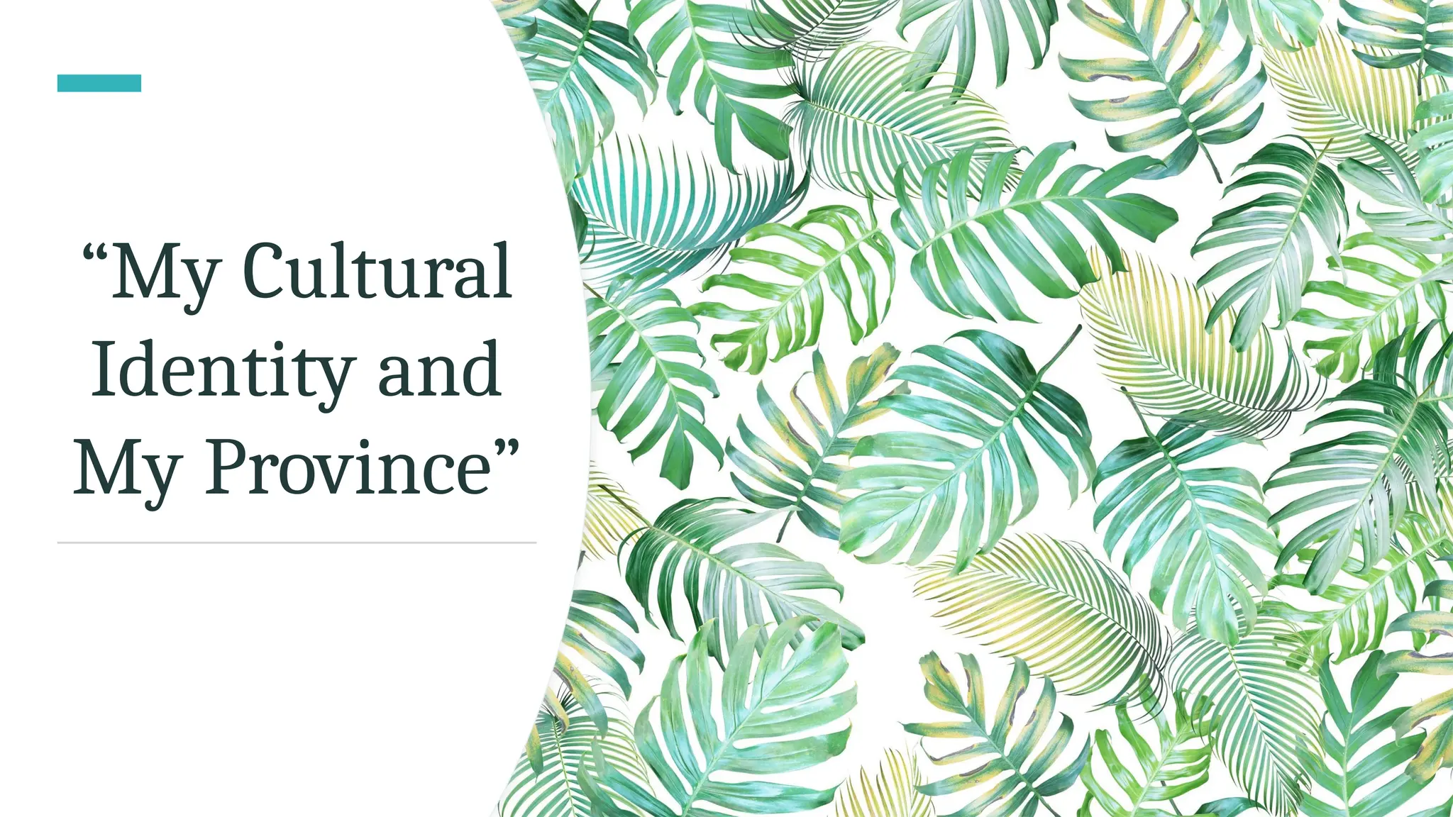 Grade 4 MAPEH My Cultural Identity and My Province Lesson 3 Week 3.pptx