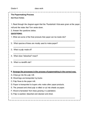 Grade 4 ns activity | DOCX