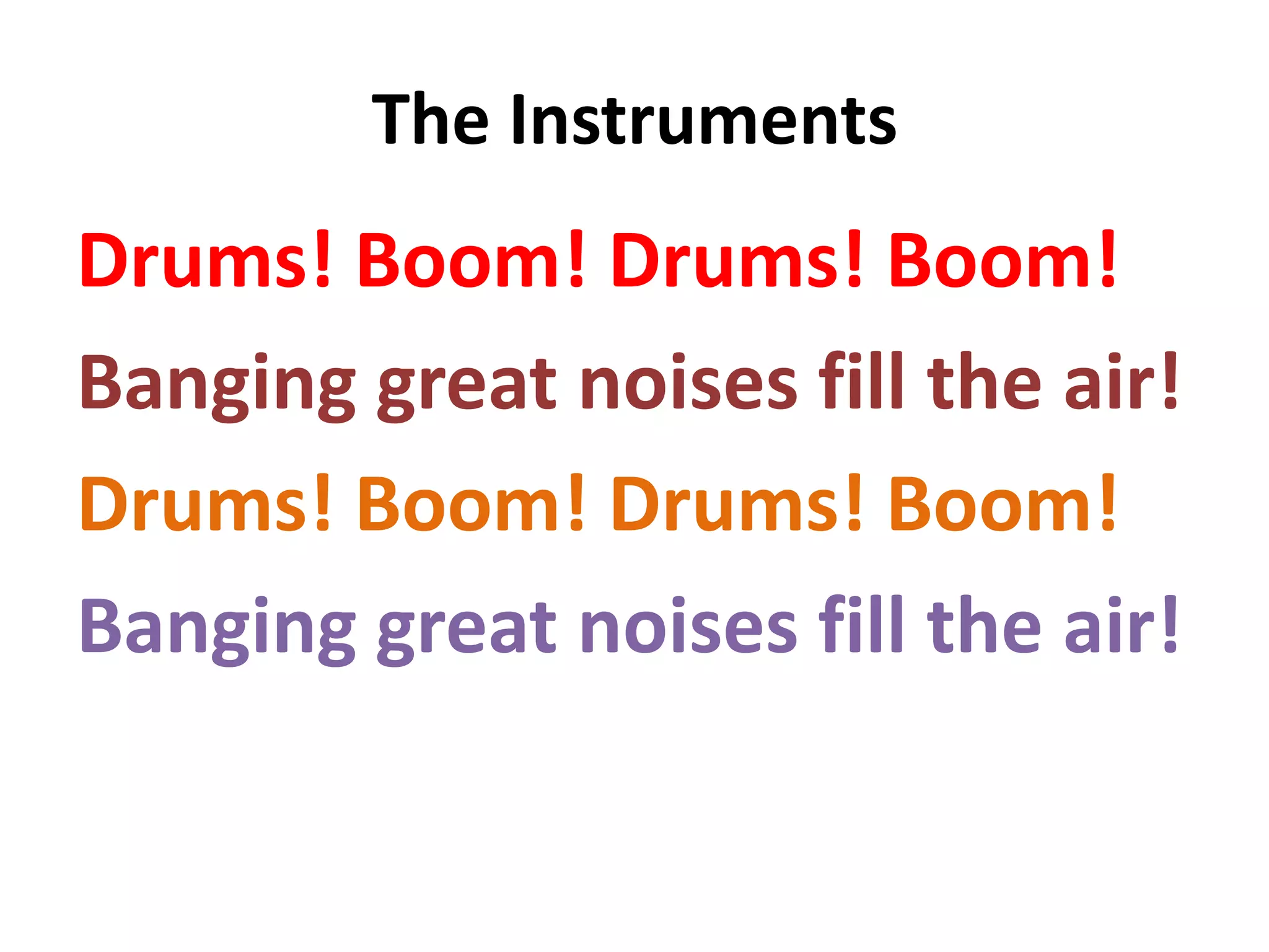 Grade 4 Percussion instruments | PPTX