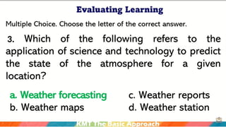 Grade 4 science Quarter 4 Weeks 1 to 8 PowerPoint | PPTX
