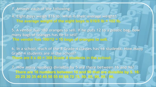 GRADE 4 SESSION 2.pptx | Education