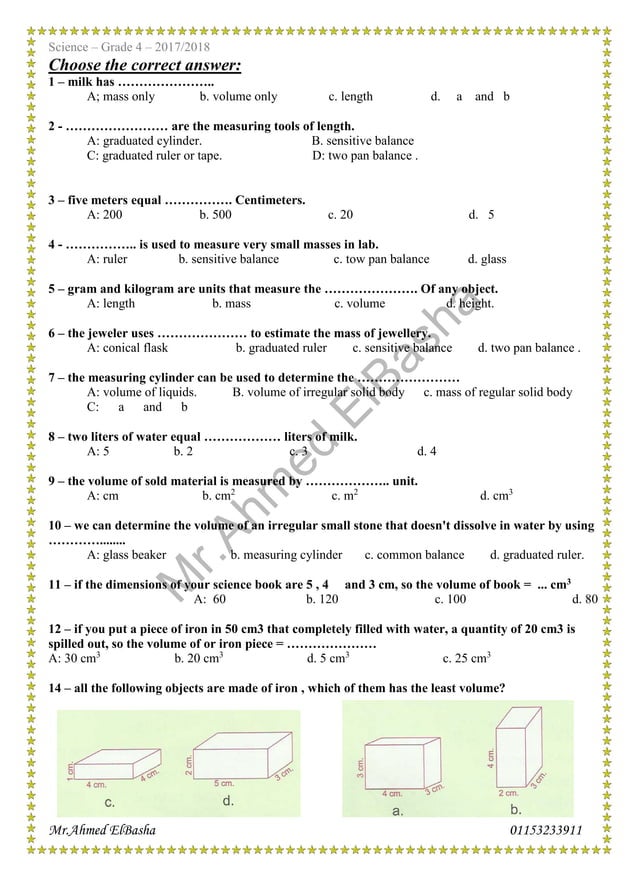 Grade 4 unit 1 lesson 1 | PDF | Chemistry | Science