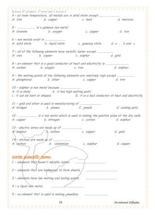 Grade 4 unit 1 lesson 3 | PDF