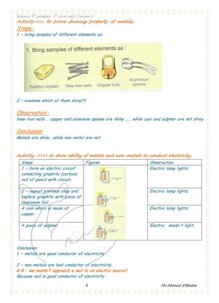 Grade 4 unit 1 lesson 3 | PDF