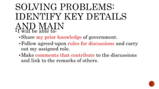 Grade 4, unit 1, week 1, lesson 1 | PPTX