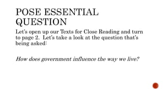 Grade 4, unit 1, week 1, lesson 1 | PPTX