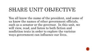 Grade 4, unit 1, week 1, lesson 1 | PPTX