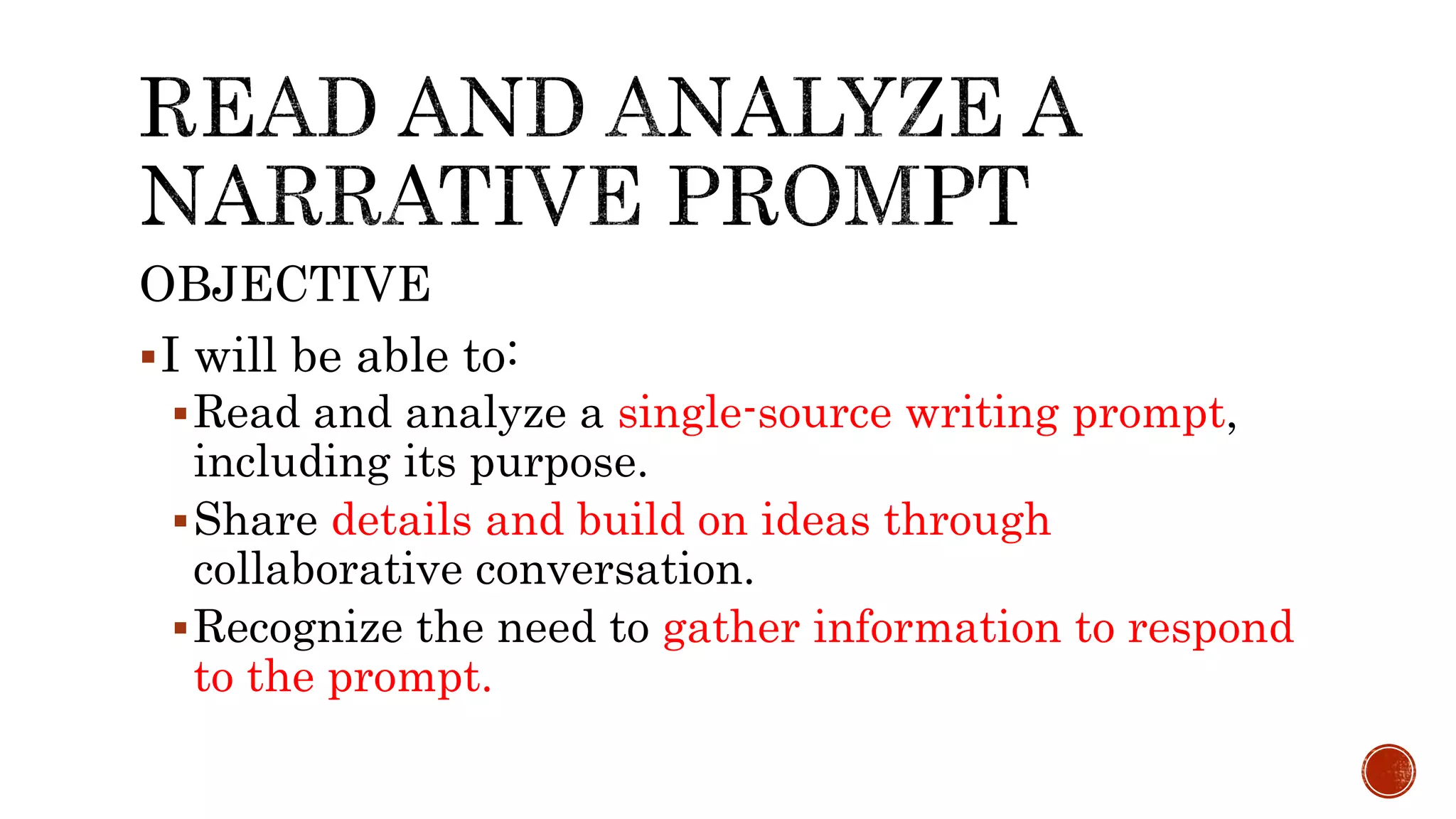 Benchmark, Grade 4, unit 1, week 1, lesson 3 | PPTX