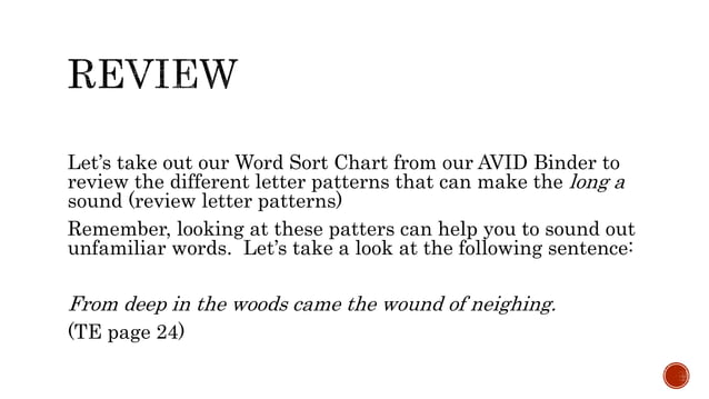 Grade 4, unit 1, week 1, mini lesson 11 | PPTX