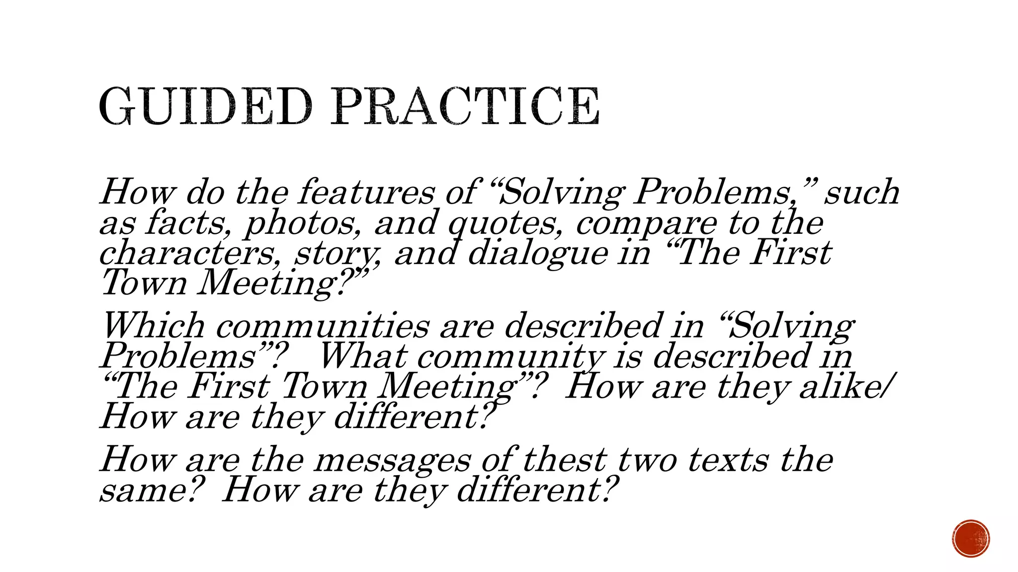 Grade 4, unit 1, week 1, mini lesson 14 | PPT