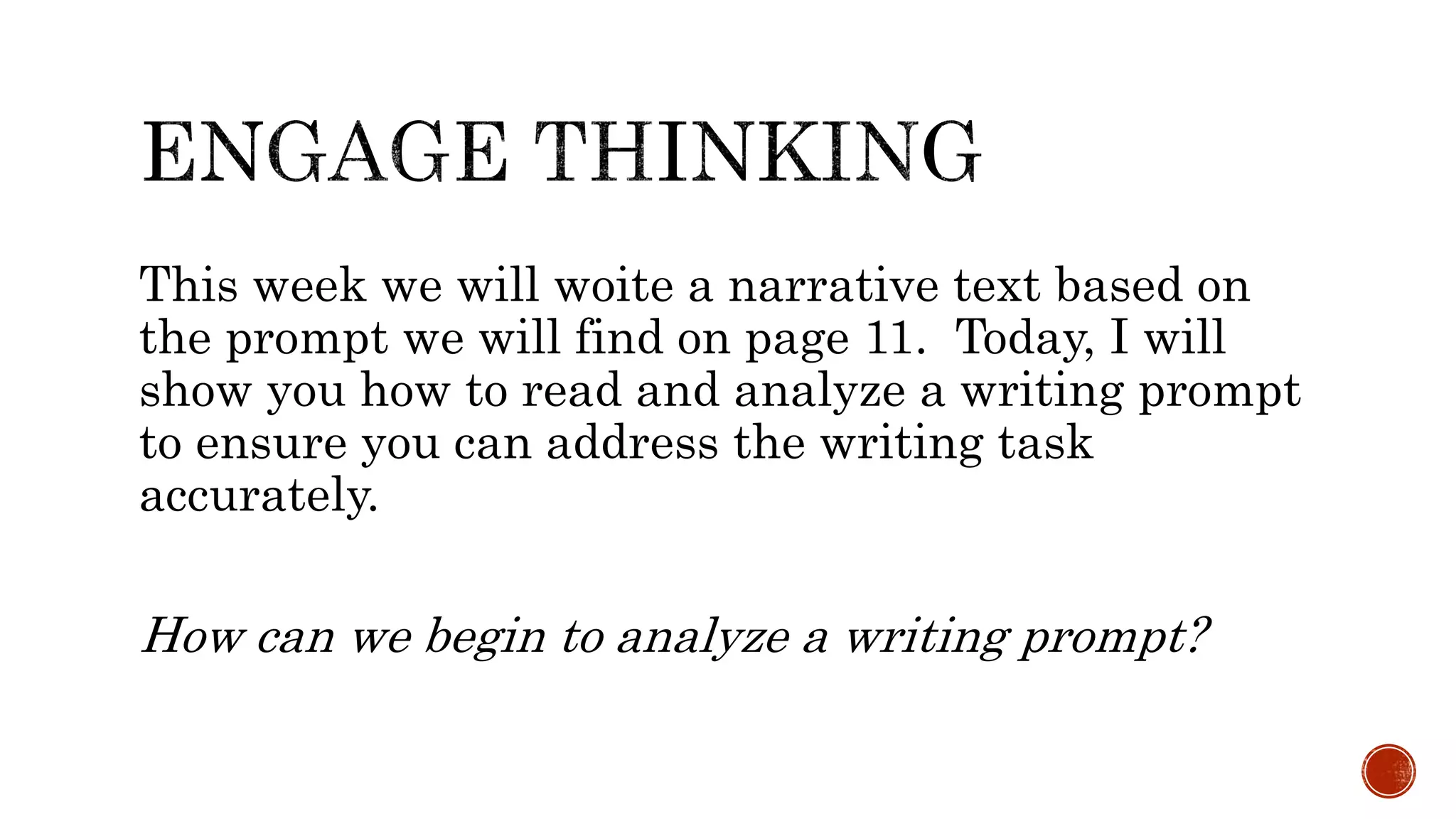 Grade 4, unit 1, week 1, mini lesson 3 | PPTX
