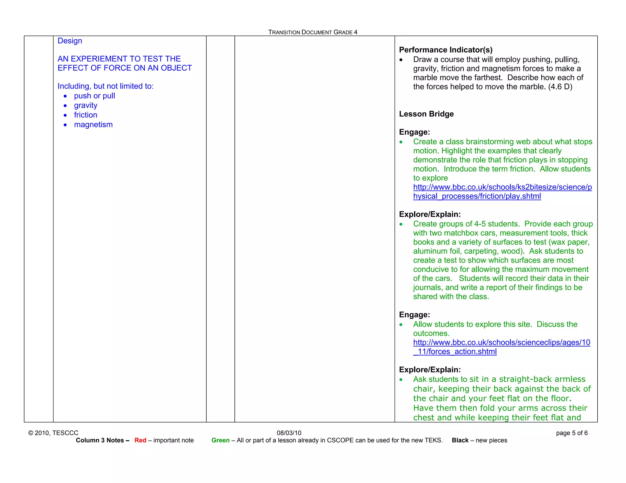 Grade 4 unit 3 td | PDF