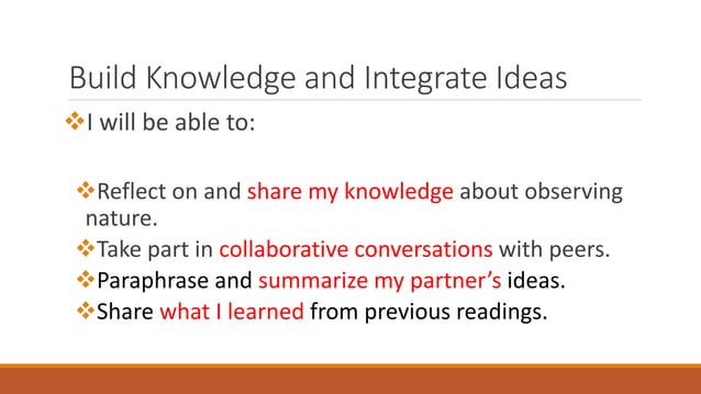 Benchmark, Grade 4, unit 3, week 2, mini lesson 1 | PPTX