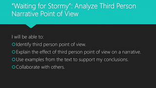 Grade 4, unit 4, week 1, mini lesson 10 | PPTX