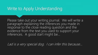 Grade 4, unit 4, week 2, mini lesson 8 | PPTX