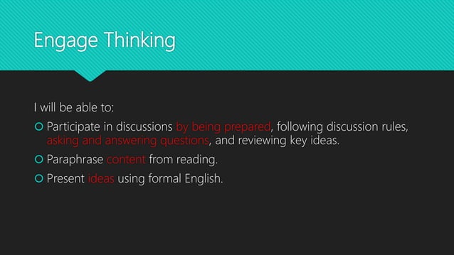 Benchmark, Grade 4, Unit 4, Week 3, Mini-Lesson 1 | PPT