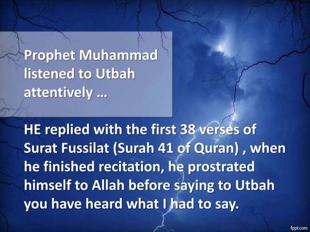 Prophet Muhammad -PBUH - Part 1 | PPT