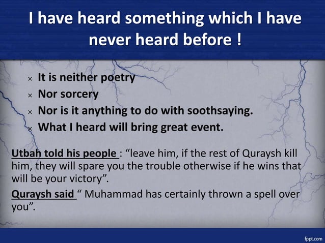 Prophet Muhammad -PBUH - Part 1 | PPT
