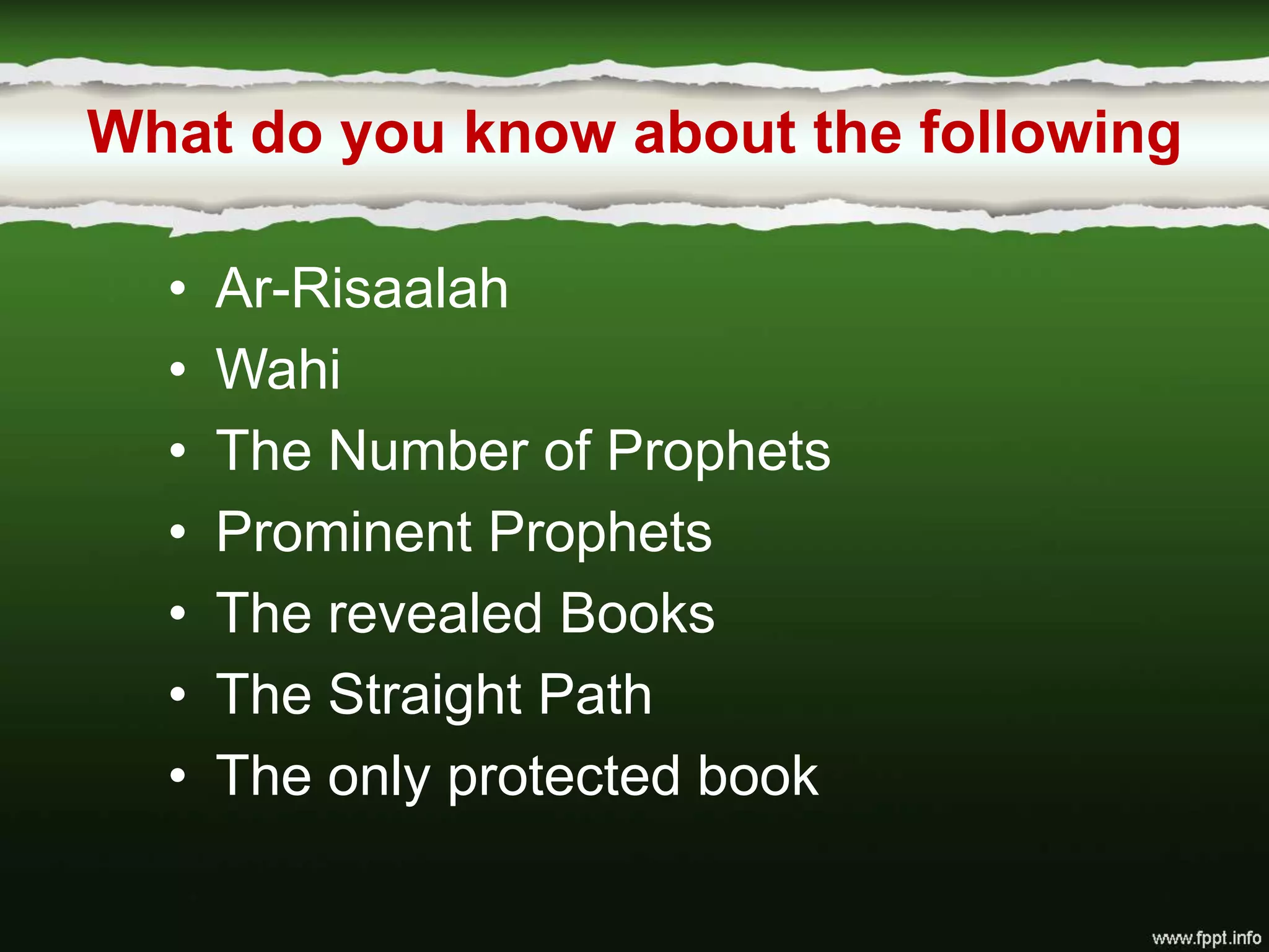Ar-Risaalah | PPT