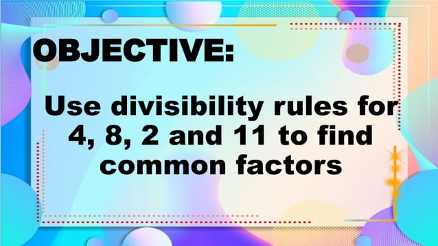 Grade 5 - Divisibility rule for 4, 8, 11 & 12.pptx